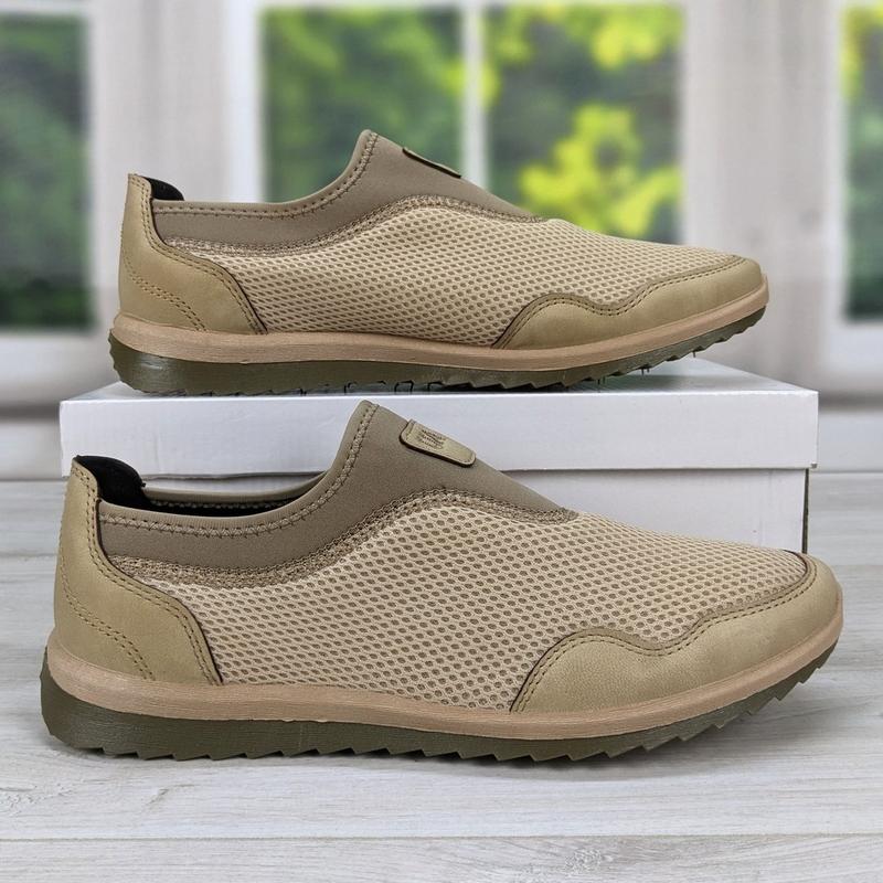 Кроссовки мокасины мужские сетка песочные dago style 3119-2 — цена 600 ...
