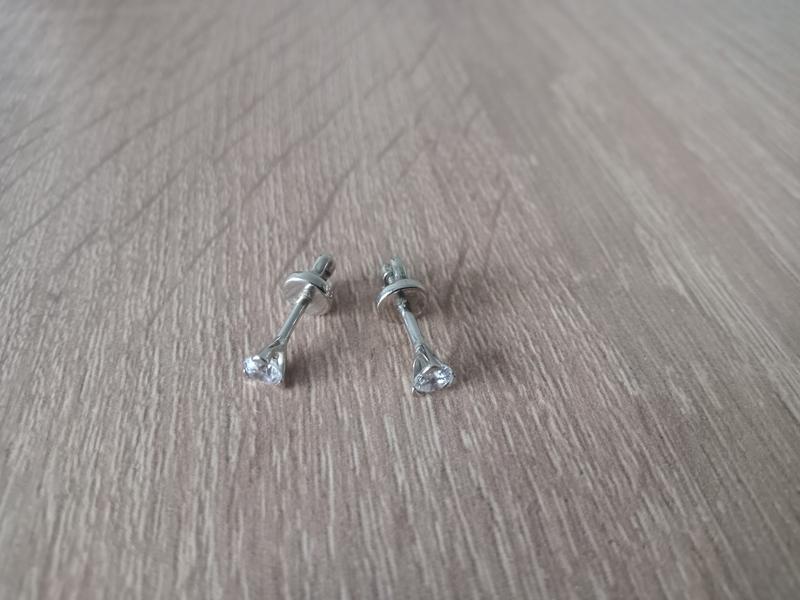 Серебряные серьги — цена 240 грн в каталоге Серьги Купить аксессуары по доступной цене на Шафе