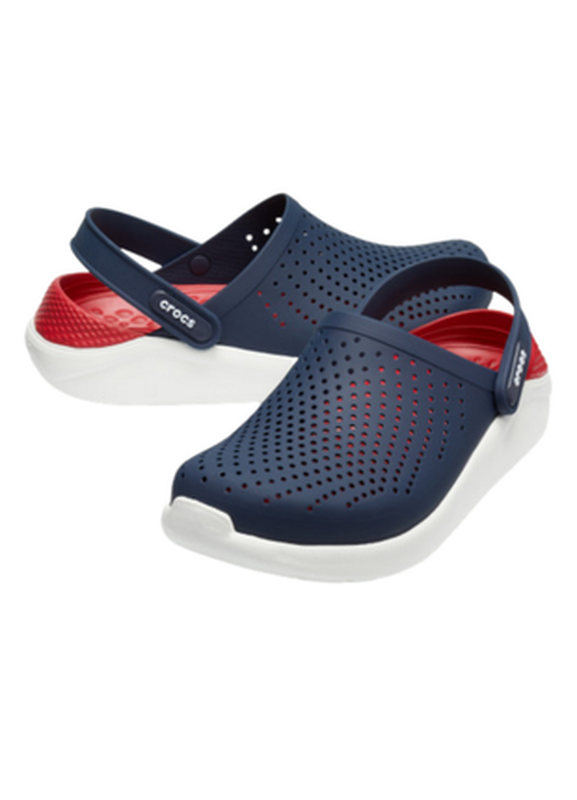 Крокс crocs literide clog navy/pepper крокси унісекс чоловічі жіночі ...