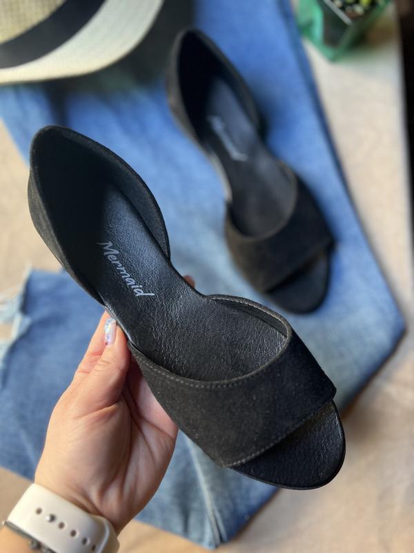 👡 сандалии летние балетки замша — цена 790 грн в каталоге Балетки Купить женские вещи по