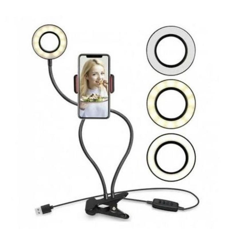 Кільцева лампа — ціна 550 грн у каталозі Настільні лампи Купити товари для дому та побуту за