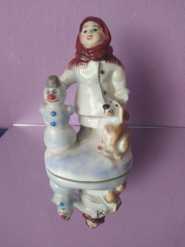 Винтажная фарфоровая статуэтка — цена 7800 грн в каталоге Статуэтки Купить товары для дома и