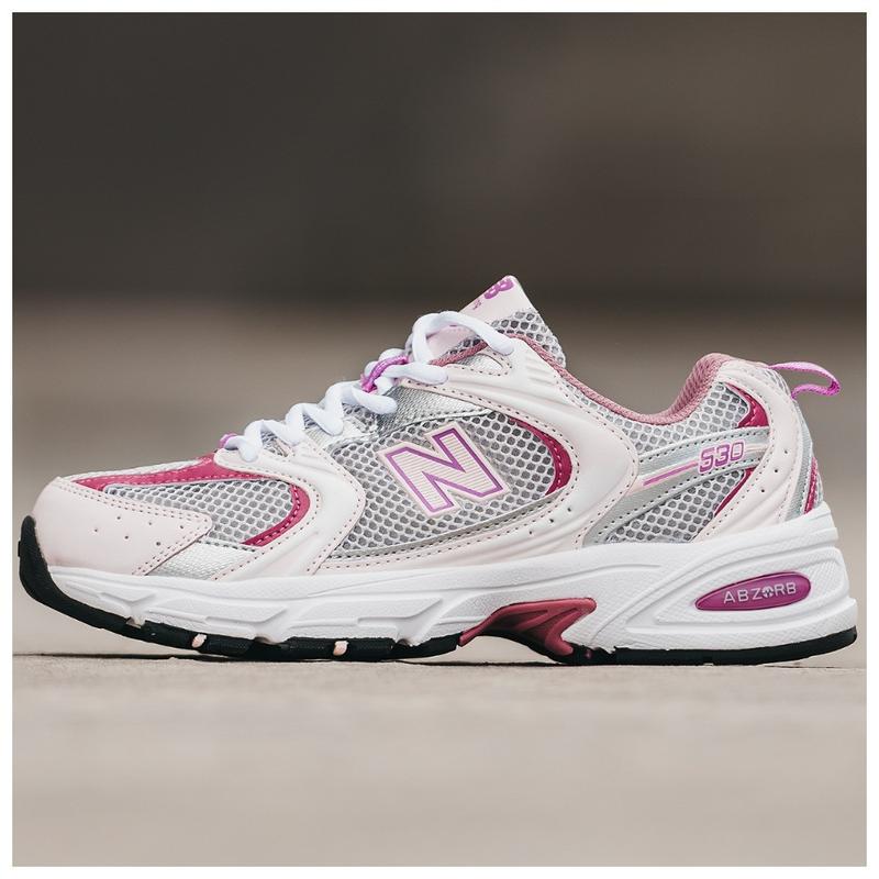 Женские кроссовки new balance 530 floral ink, розовые кроссовки нью ...