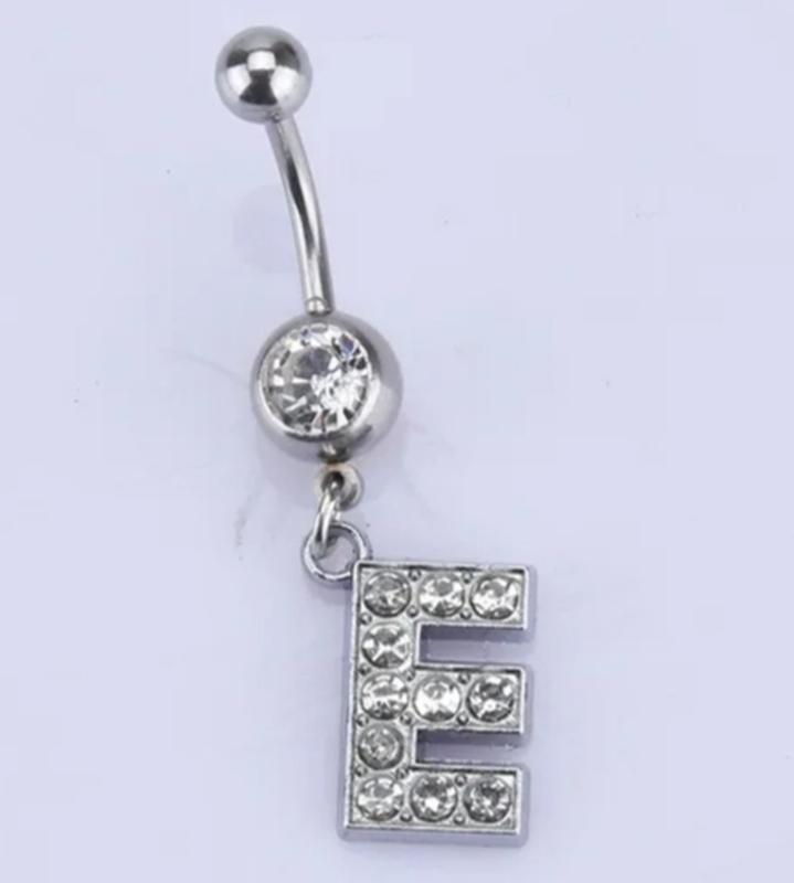 буква е пірсінг пупка — ціна 140 грн у каталозі Сережки для пірсингу Купити аксесуари за