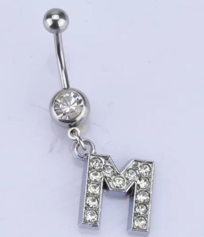буква м пірсінг пупка — ціна 140 грн у каталозі Сережки для пірсингу Купити аксесуари за