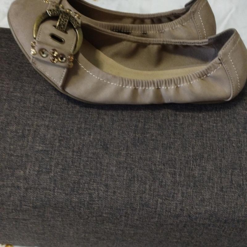 Туфли балетки женские с камушками — цена 200 грн в каталоге Балетки Купить женские вещи по