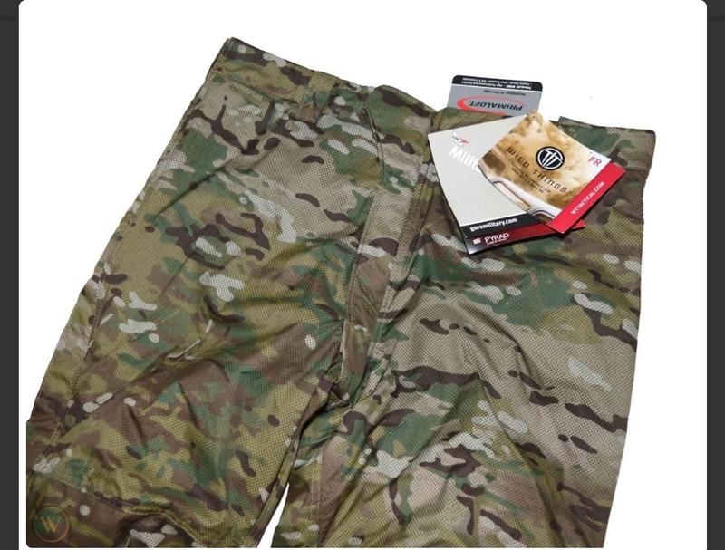 Штани tactical multicam fire resistant fr gore pyrad low loft pants ...