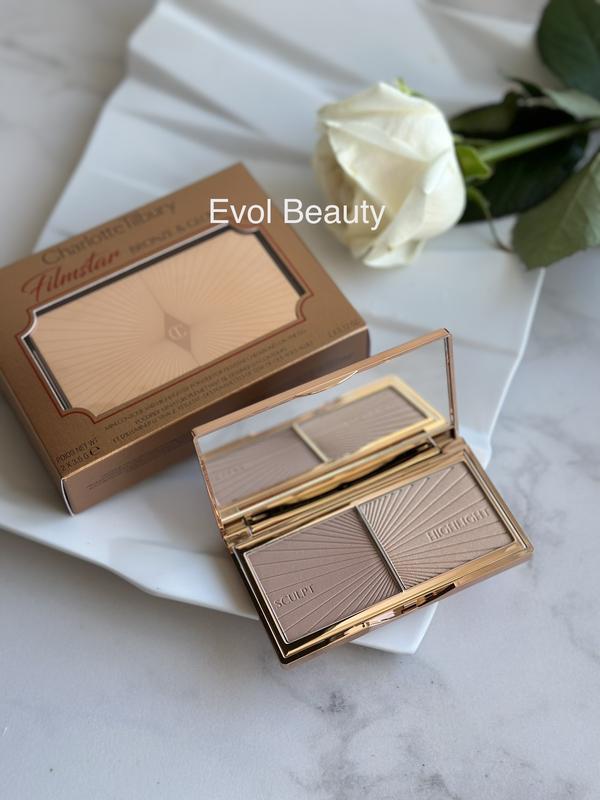 Палетка бронзер и хайлайтер. charlotte tilbury filmstar bronze and glow ...