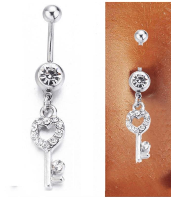 ключ пірсінг пупка — ціна 150 грн у каталозі Сережки для пірсингу