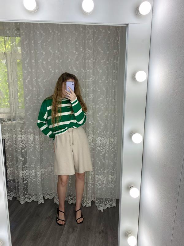 Трендові подовжені шорти — ціна 395 грн у каталозі Шорти Купити жіночі речі за доступною ціною