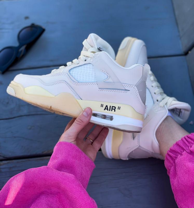 Nike air jordan 4 cream — ціна 2899 грн у каталозі Кросівки Купити ...