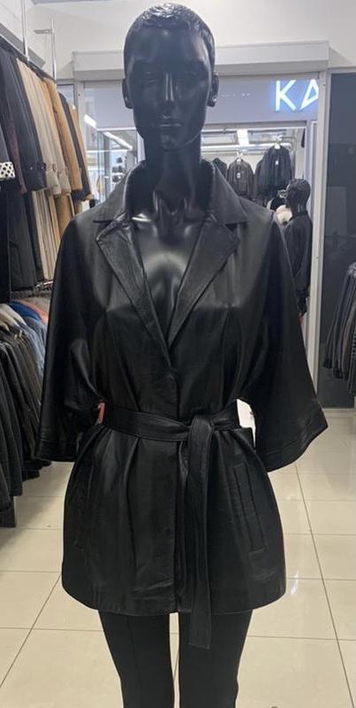 Пиджак кожаный — цена 6000 грн в каталоге Пиджаки и жакеты Купить женские вещи по доступной цене