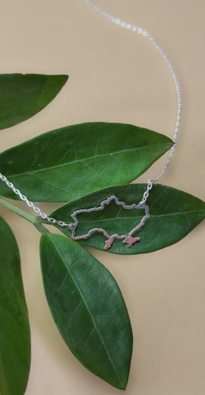 Колье клетка украины — цена 650 грн в каталоге Колье и ожерелья Купить аксессуары по доступной